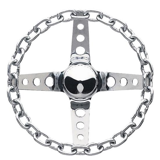 chain link steering wheel