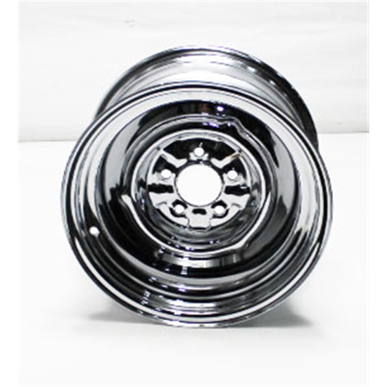 Garage Sale - O/E Style Hot Rod Steel 15 Inch Wheel, Chrome, 15 x 8, 5 ...