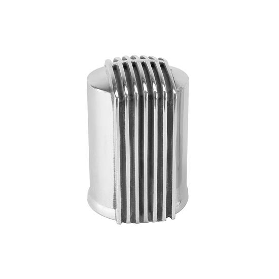 Offy Polished Aluminum Oil Filter Cover, Finned 2 available
