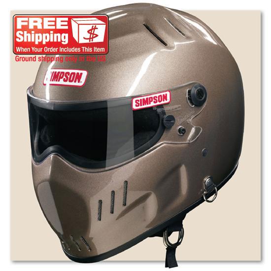 New Simpson Speedway Sidewinder RX Racing Helmet, White Size 8 | eBay